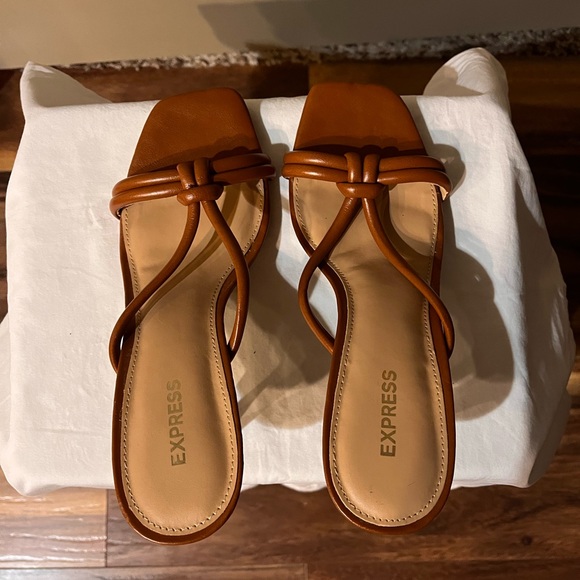 Express | Shoes | Express Sandals Worn Inside For Stying On Purpose ...